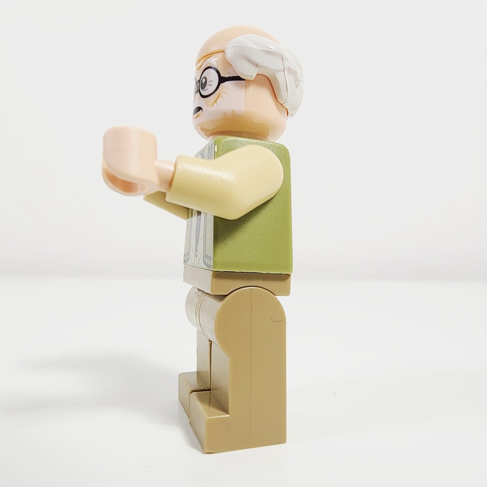 Lego Ernie Prang Minifigure Olive Green Vest Tan Legs Harry Potter ...