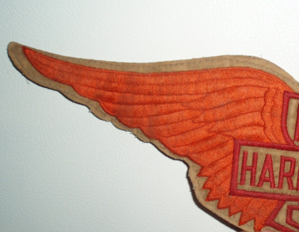 HARLEY DAVIDSON MOTORCYCLE VINTAGE OFFICAL LICENSED PATCH HD BIKER ...