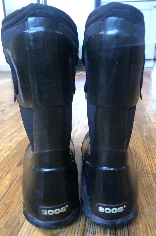 Bogs W Hampton Neo-Tech Lite Black Rubber Pull On Waterproof H women’s ...