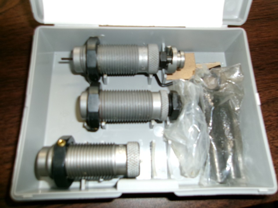 LOT #G RCBS 3 DIE SET (CARBIDE) .45 ACP/AR/GAP W/SHELL HOLDER | eBay