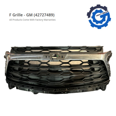 New OEM GM Grille Grill Black Bumper For 2023-2024 Chevrolet Blazer ...