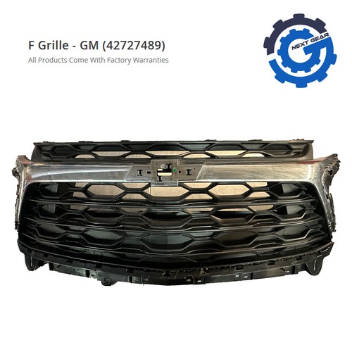 New OEM GM Grille Grill Black Bumper For 2023-2024 Chevrolet Blazer ...