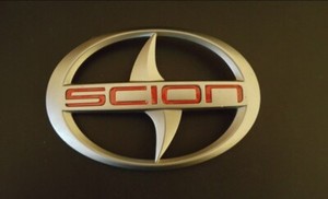 2004 - 2010 Scion TC SCION letter Inlays Emblem Vinyl TRD Toyota Decals ...
