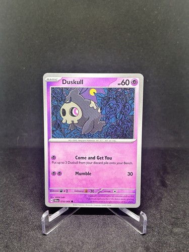 M/NM Duskull 018/064 Common Base Shrouded Fable Pokemon TCG | eBay