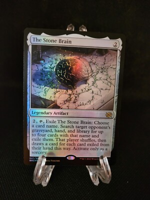 The Stone Brain Foil - BRO - The Brothers' War | eBay