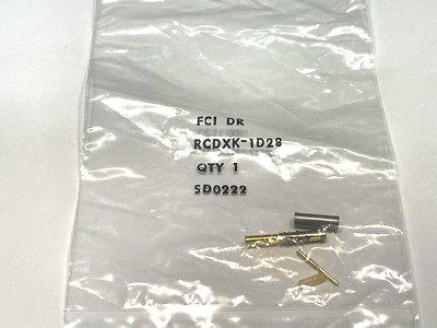 RCDXK-1D28, FCI, CONN PIN COAX 26AWG GOLD CRIMP | eBay