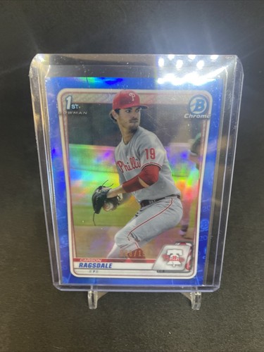 Carson Ragsdale Bowman Chrome Blue Rookie Card /150 | eBay