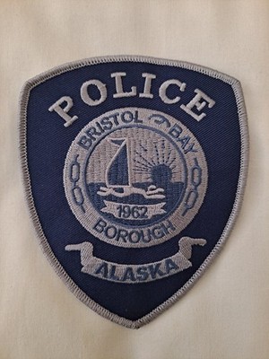 current issue Bristol Bay Borough Police patch, Alaska | eBay