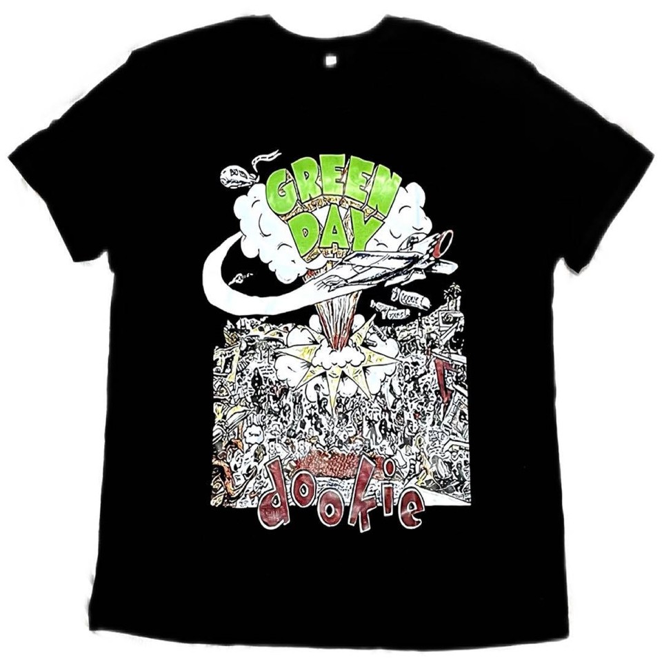 GREEN DAY Short Sleeve Dookie MELODIC PUNK Size XL Vintage rare Men's ...
