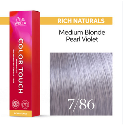 Wella Color Touch Rich Naturals Hair Color - 7/86 - Medium Blonde ...