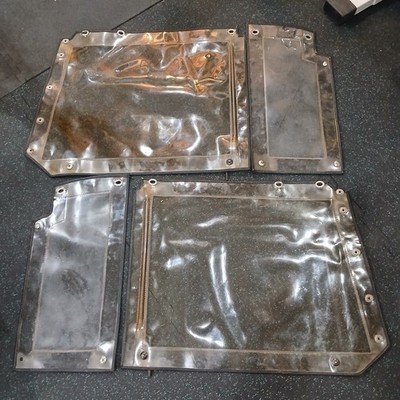 1928-1929 Ford Model A Open Cab Pickup Side Curtains Roadster RPU ...