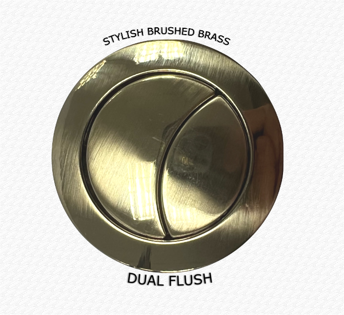Gold Push Button Toilet Flush Wirquin Jollyflush Dual Flush Gold