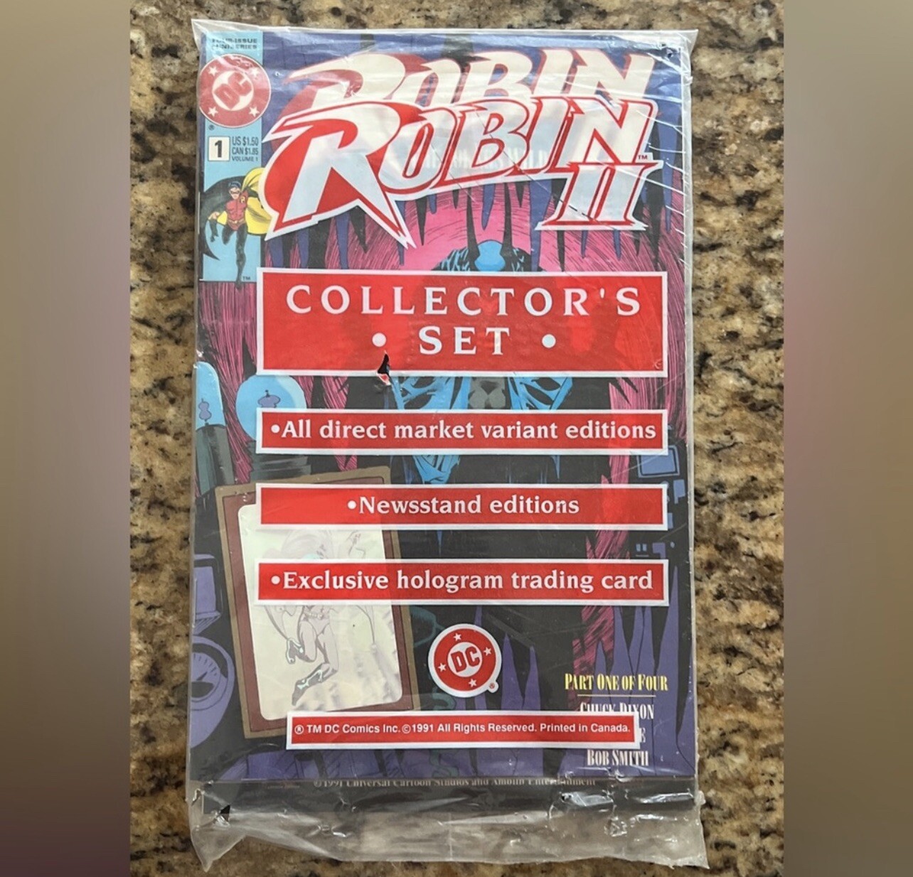 Robin II #1 (DC)1991 - Joker's Wild Collectors Set #1- 5 COMIC Brand ...