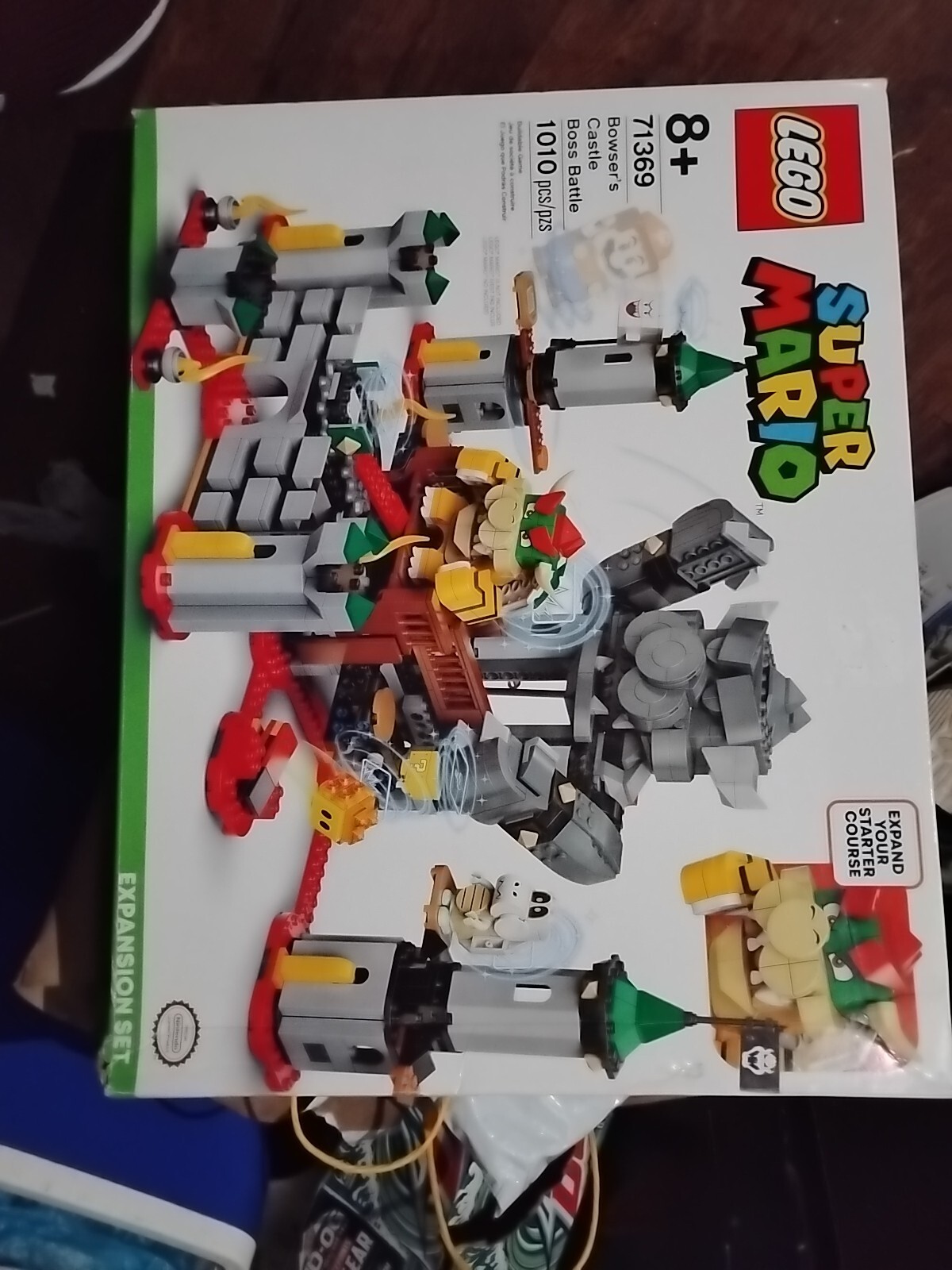 LEGO Super Mario: Bowser's Castle Boss Battle Expansion Set (71369 ...