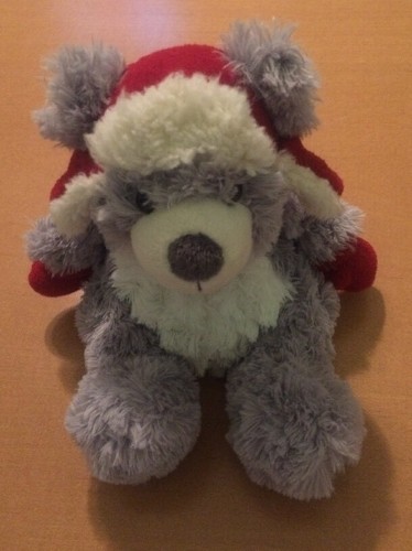 German G. Wurm Koln Gray Bear Plush With Hat and Mittens 7" | eBay
