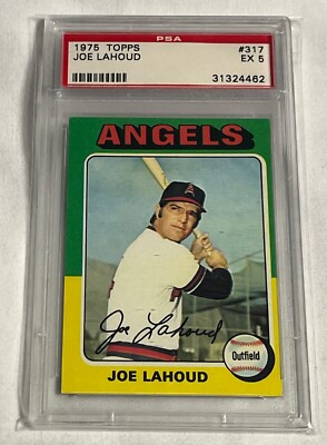 1975 Topps #317 Joe Lahoud PSA 5 | eBay