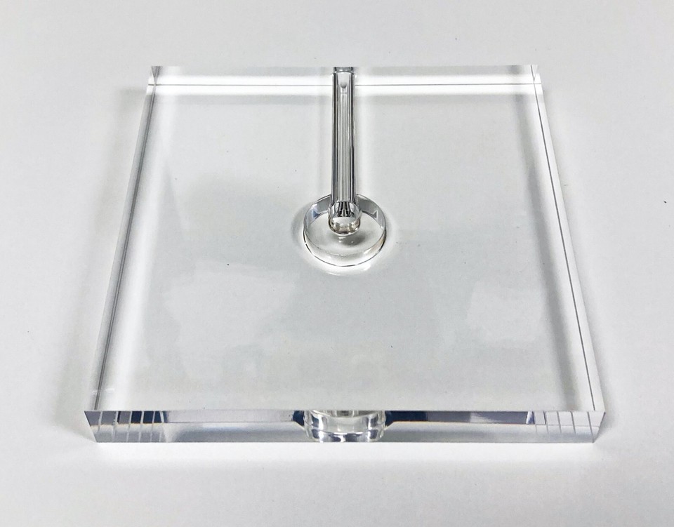 Lamp Parts-ACRYLIC LAMP BASES-Square or Round-5",6",7", 8" Sizes (1 Pc ...