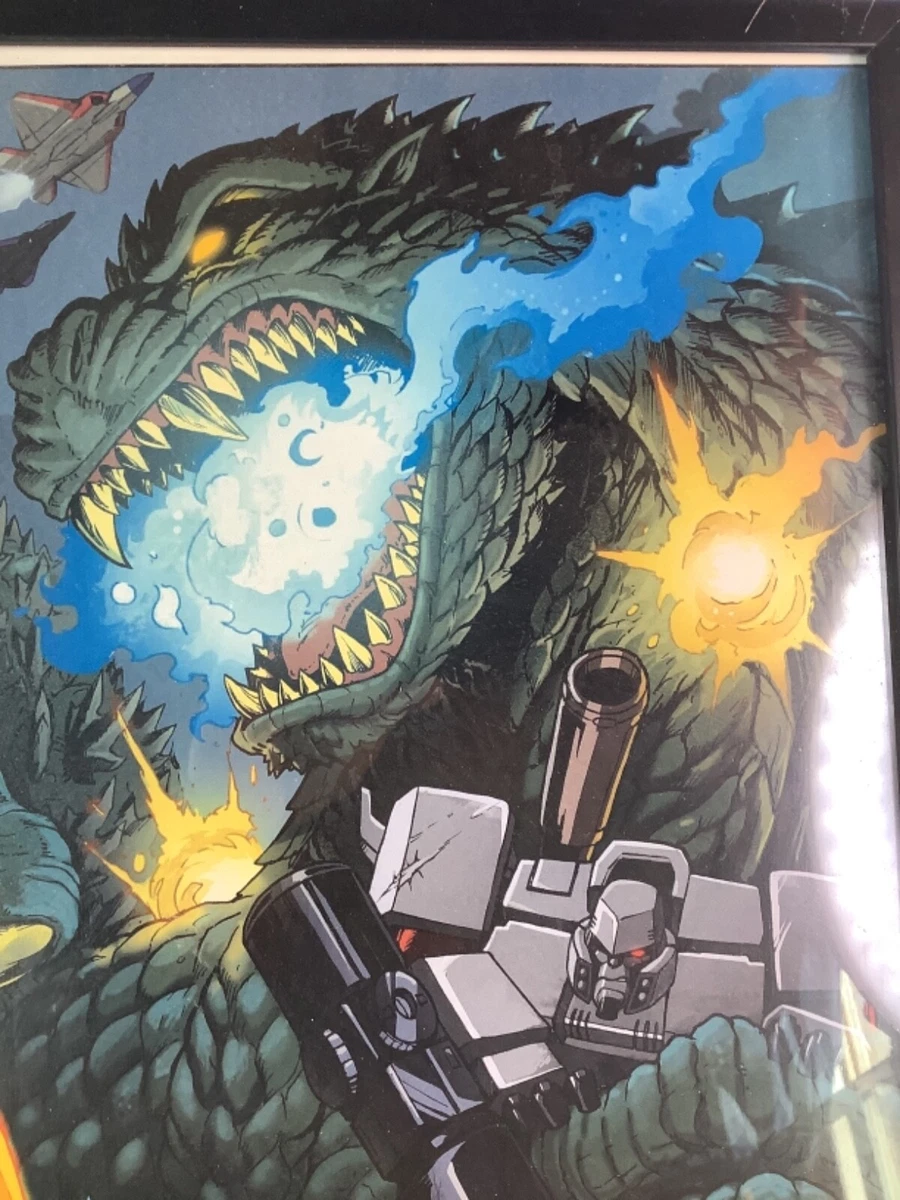 Godzilla Vs Transformers Comic