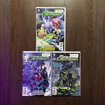 Green Lantern (vol. 5) #9, 10, 11 set: DC Comics (2012) VG, Sinestro ...
