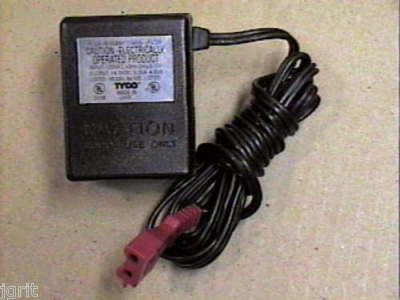 14v Mattel Tyco ADAPTER electric Slot car Power Pack supply cord wall ...