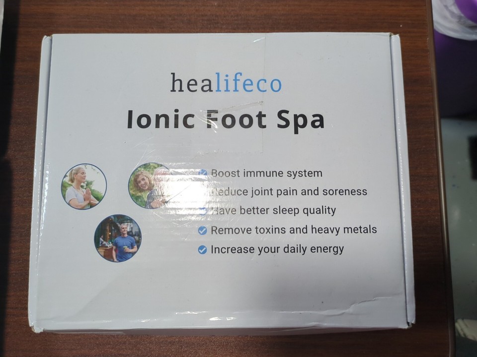 Healifeco Foot Spa Detox Ionic at Home Bath Machine Soak to Remove ...