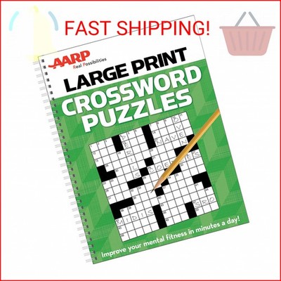 AARP Large Print Crossword Puzzles | eBay
