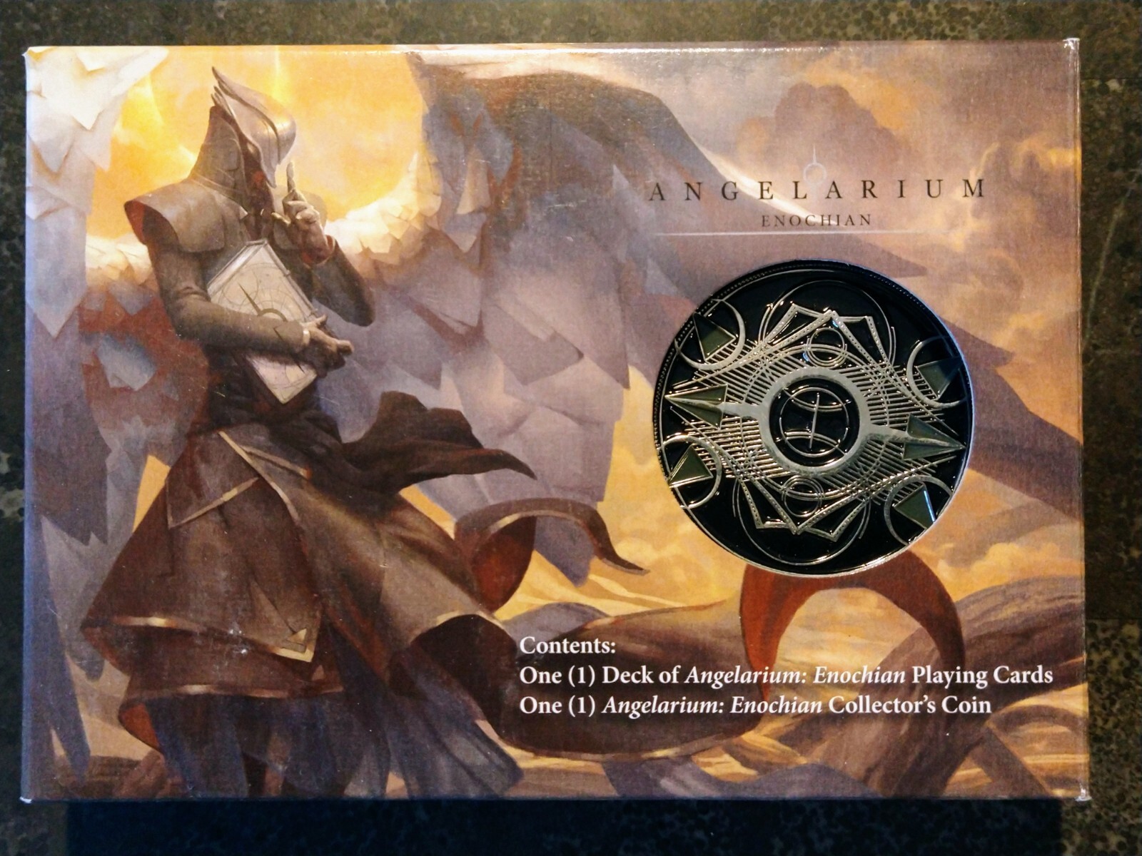 Angelarium Enochian Collector's Set Playing Card Deck + Coin #1 New ...