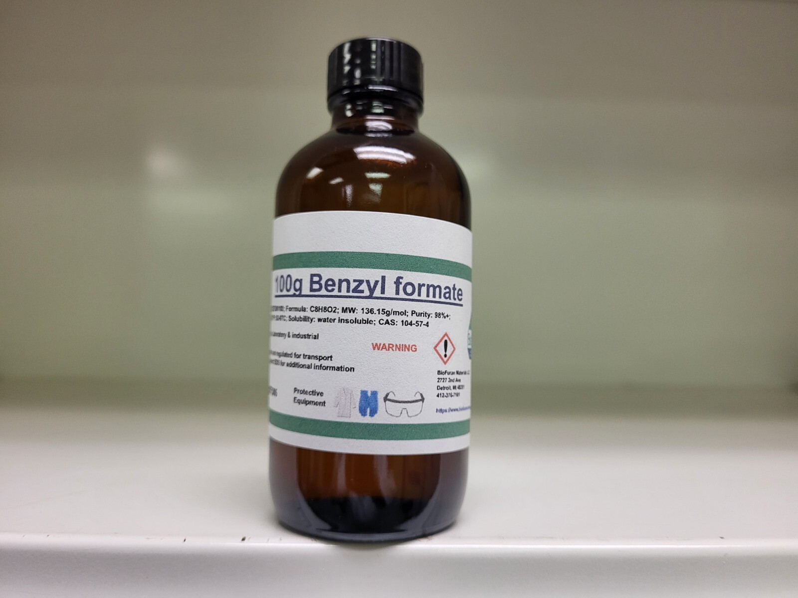 100g Benzyl formate | eBay