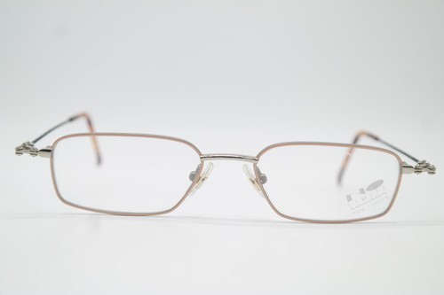 Glasses NO LIMITS 8399 Titanium Bronze Silver Black Rectangular Frames ...