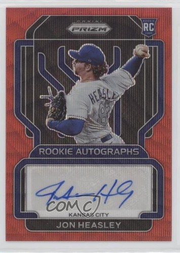 2022 Panini Prizm Red Wave /75 Jon Heasley #RA-JH Rookie Auto RC | eBay