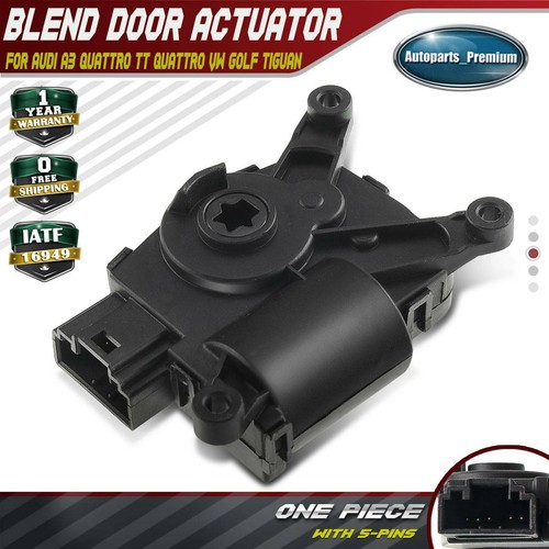 Heater Blend Door Actuator for Audi A3 TT Quattro S3 VW Golf Tiguan ...