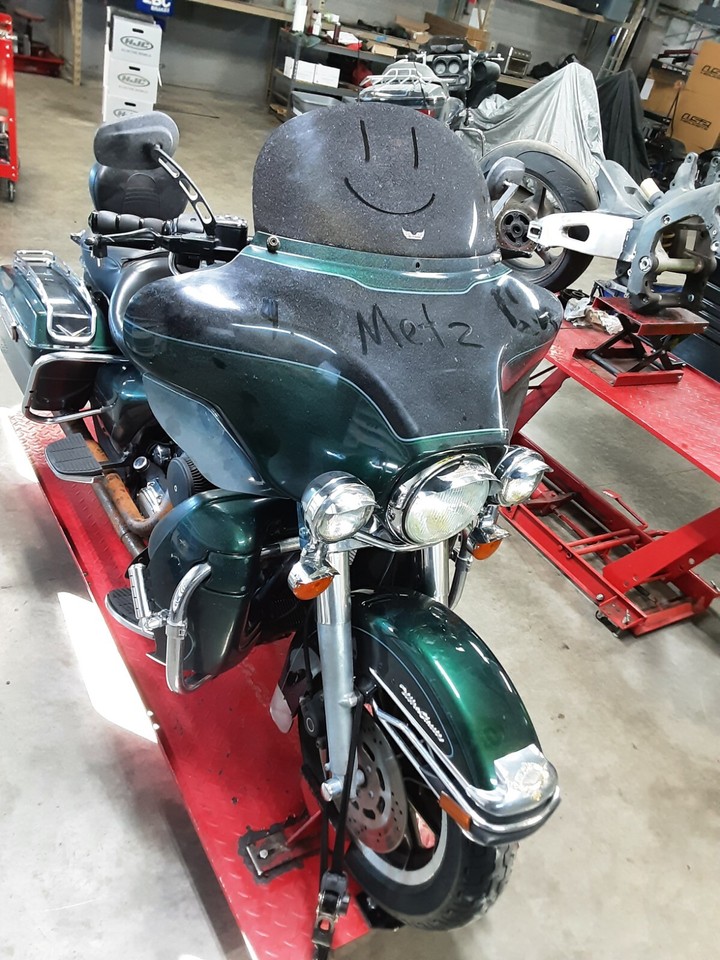 1998 98 85-98 Harley Davidson Electra Glide Rear Back Wheel Rim ...