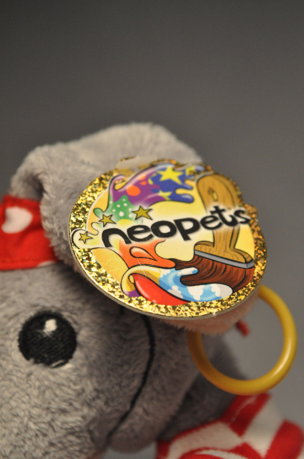 Neopets Pirate Blumaroo 6” Plush Plushie Gray Stuffed Toy Petpet 2004 ...