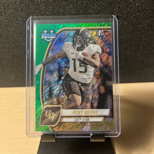 Peny Boone 2024 Bowman University U Chrome 1st Green Shimmer /99 ...