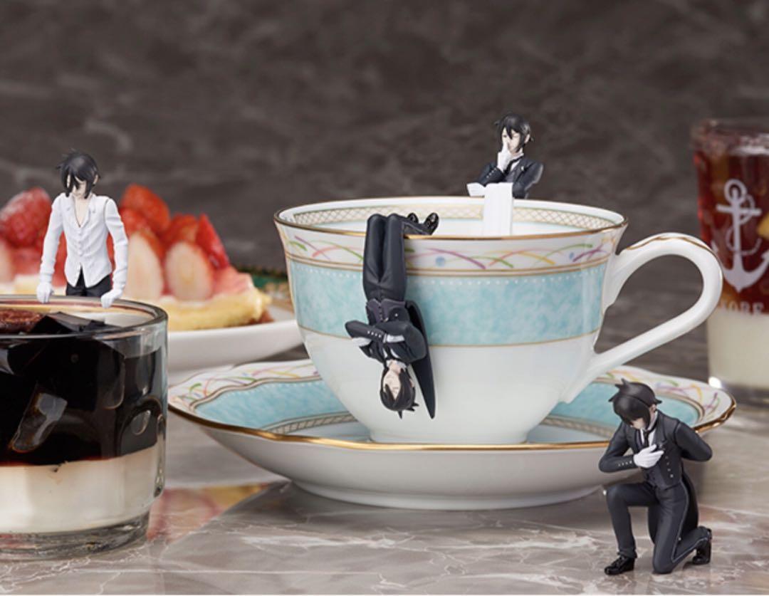 Black Butler Book of Atlantic figgy Sebastian Figure All 5 Types Set ...
