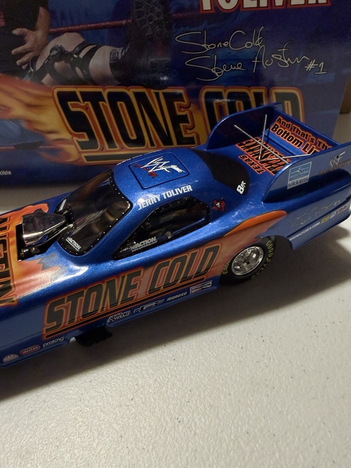 Jerry Toliver WWF STONE COLD 2000 1:24 NHRA DIECAST Camaro Funny Car | eBay