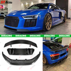 Fit For Audi R8 V10 Coupe 2016-2018 Carbon Fiber Front Rear Bumper Lip ...