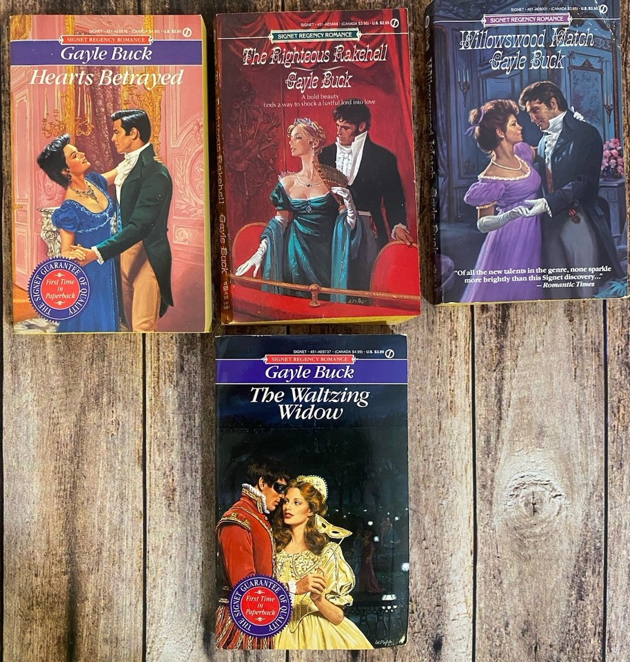 Lot of 10 Signet Regency Romance Books Paperbacks Vtg 80’s Buck/Mack ...