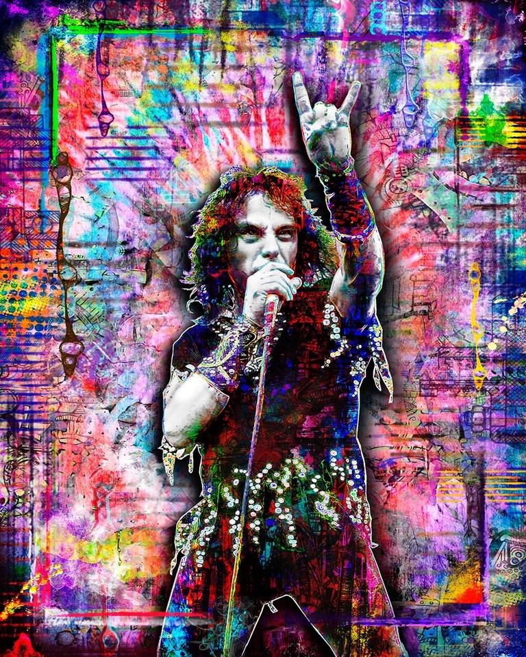 DIO, Ronnie James Dio 16x20in Poster, DIO POSTER Dio Tribute Free ...