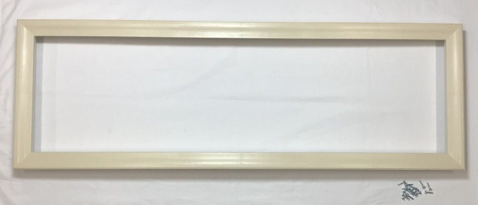 Almond Garage Door Window Kit Amar Long Panel Interior Ext Frame Insert ...