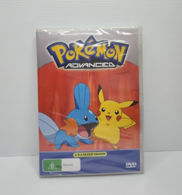Pokemon Advanced DVD Vol 6.10 A Mudkip Mission *New Sealed* Region 4 ...