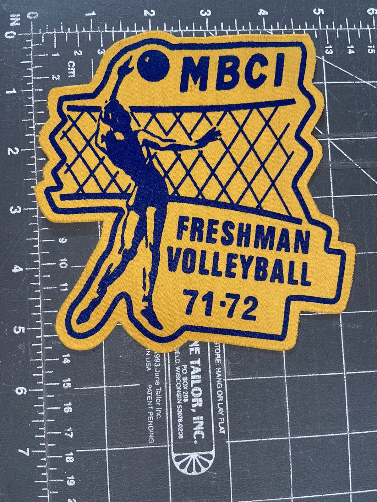 MBCI Margaret Barbour Collegiate Institute Spartans Volleyball Patch ...