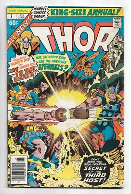 Thor King Size Annual Special #7 Marvel Comics 1978 Celestials / Virako ...