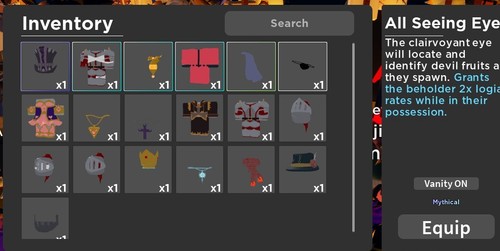 Grand Piece Online - All Seeing Eye - ASE - GPO | eBay