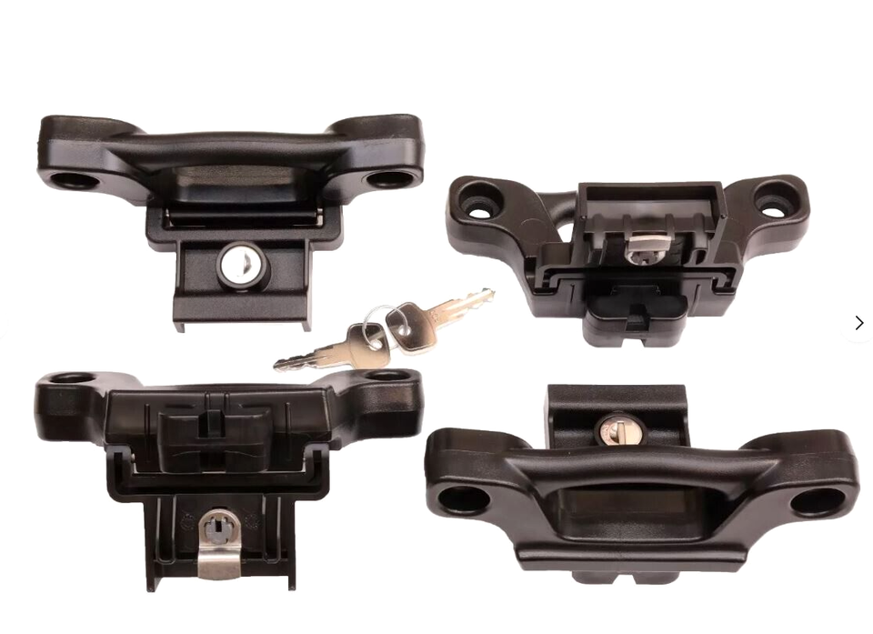 NEW OEM 15-22 Ford F-150 Box Tie Down Truck Bed Cleats Locking Set with ...