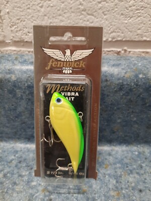 Fenwick Methods Vibra Bait 2 7/8" 9/16 oz Fishes Like Rattletrap! Rare ...