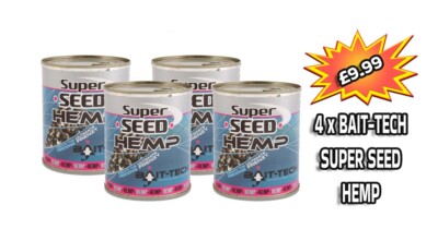4 x Bait-Tech Super Seed Natural Hemp Tins | eBay