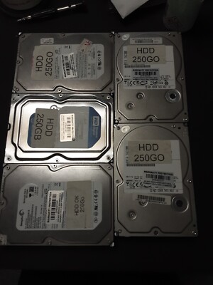 Lot HDD 250 go | eBay