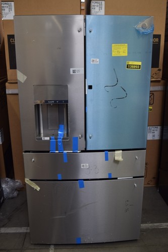 GE Profile PVD28BYNFS 36" Stainless French Door Refrigerator NOB ...