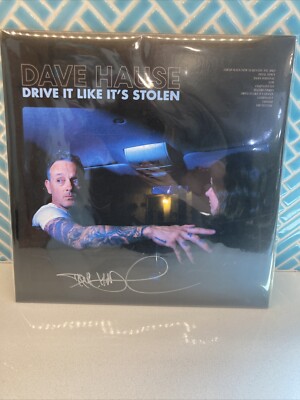 DAVE HAUSE Drive It Like It's Stolen SIGNED Galaxy Black/Blue Vinyl ...